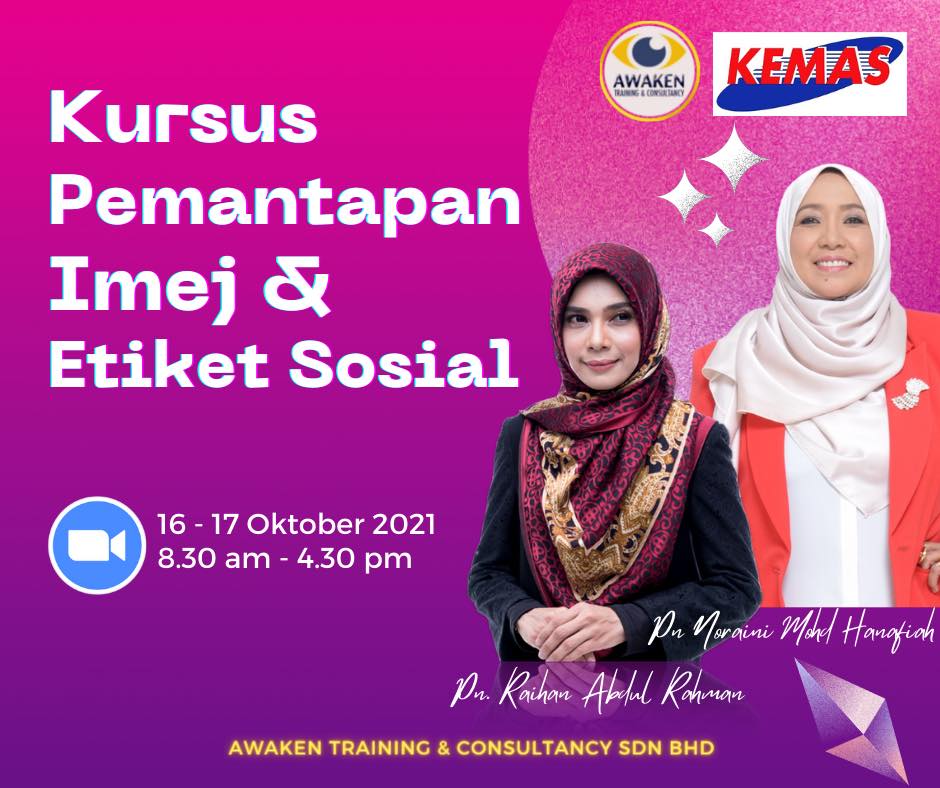 Kursus Imej Dan Etiket Sosial Pusat Latihan : Perunding Imej Malaysia